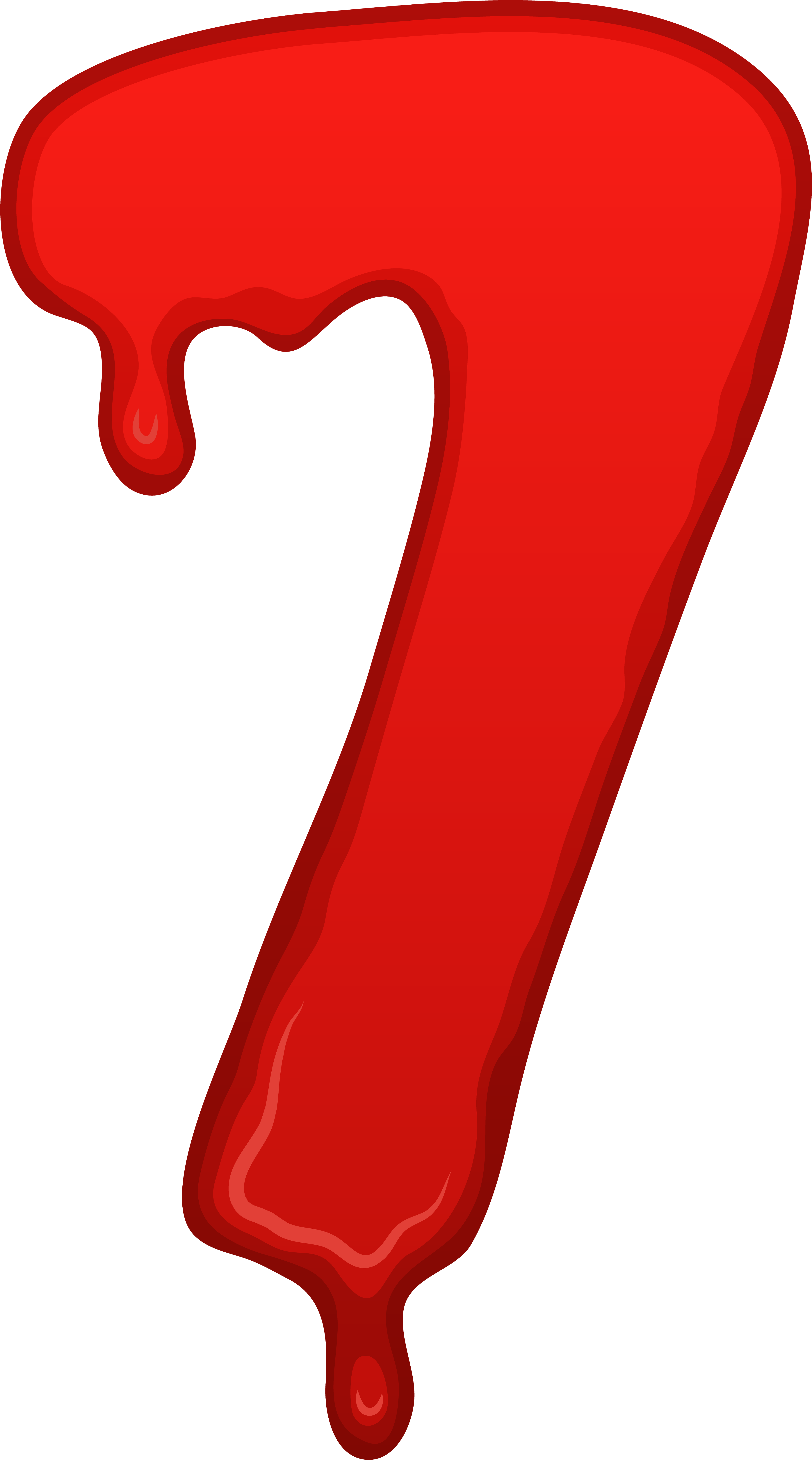 Bloody Numbers Png - Free Transparent PNG Download - PNGkey