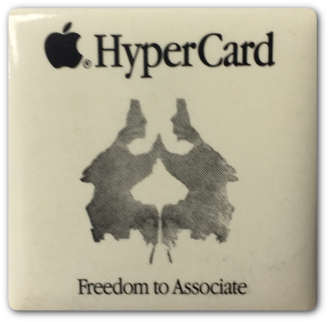 Download Hypercard Rorschach Button - Inkblot Test PNG Image with No ...