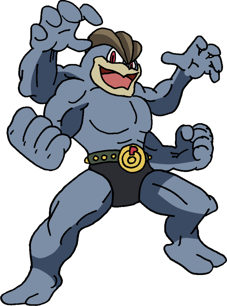 Download Machamp - Machamp Pokemon Png PNG Image with No Background ...