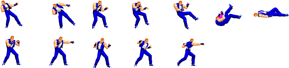 These Animations I Have Modified Though ,from Original - Sprite Sheet ...