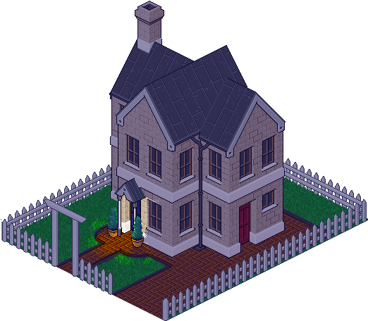 Pixel Art House - House - Free Transparent PNG Download - PNGkey