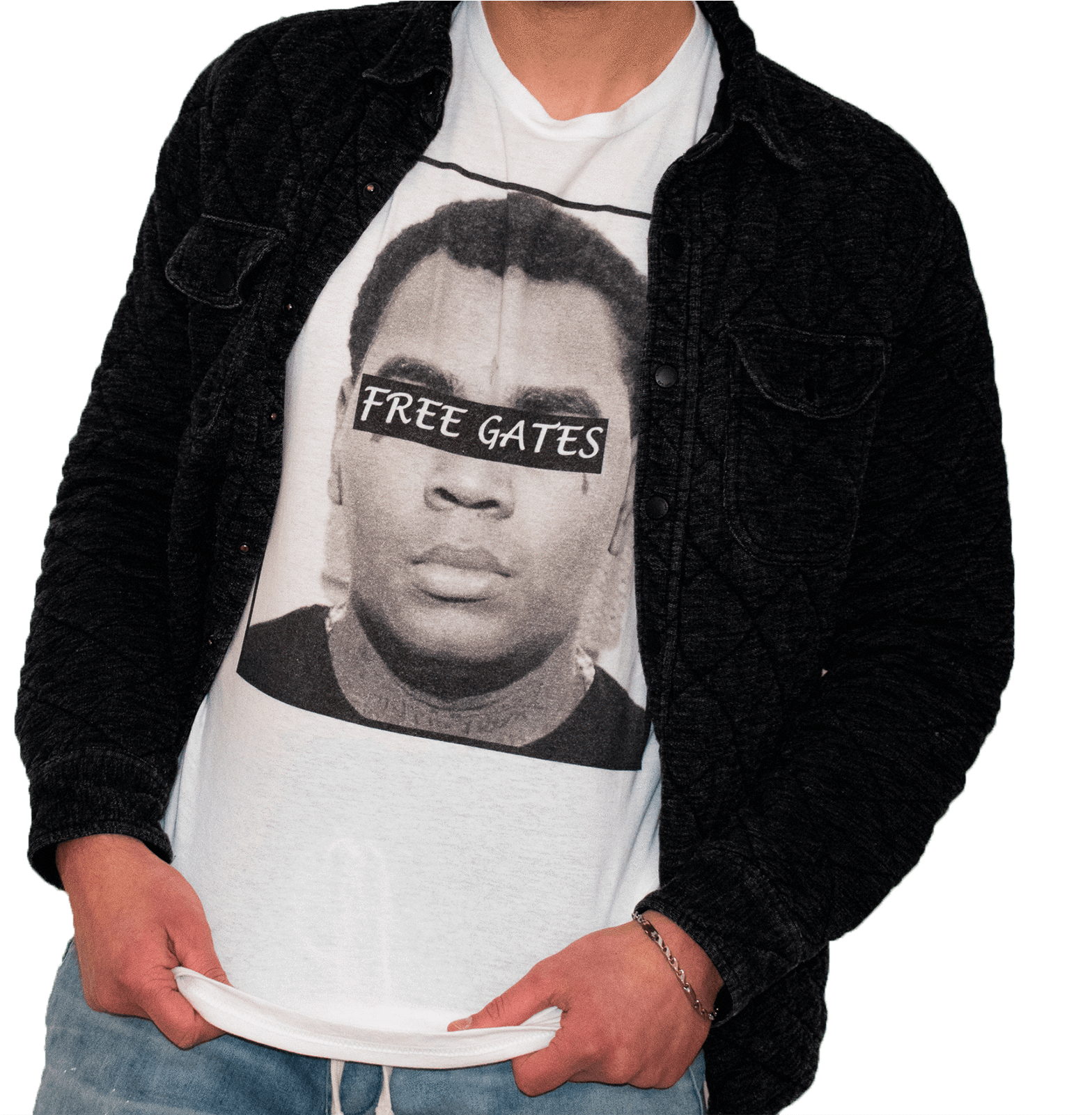 Download Free Kevin Gates T-shirt - Clothing PNG Image with No ...