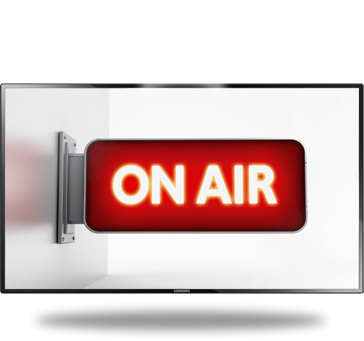 Visionbox Digital Signage - Live On Air Background - Free Transparent ...