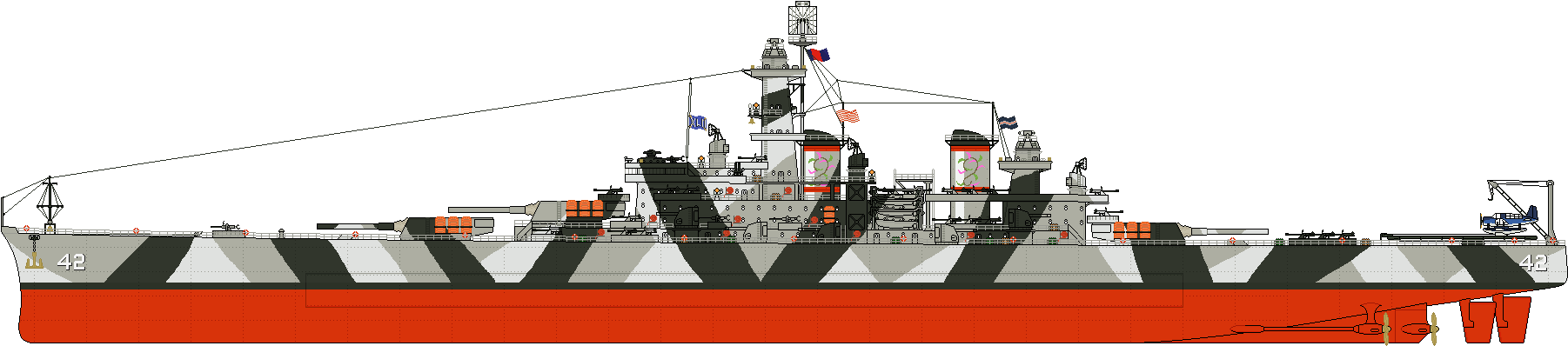 Download Oceanic Navy Metropolitan Class Battleship By Lapeer - Pixel ...