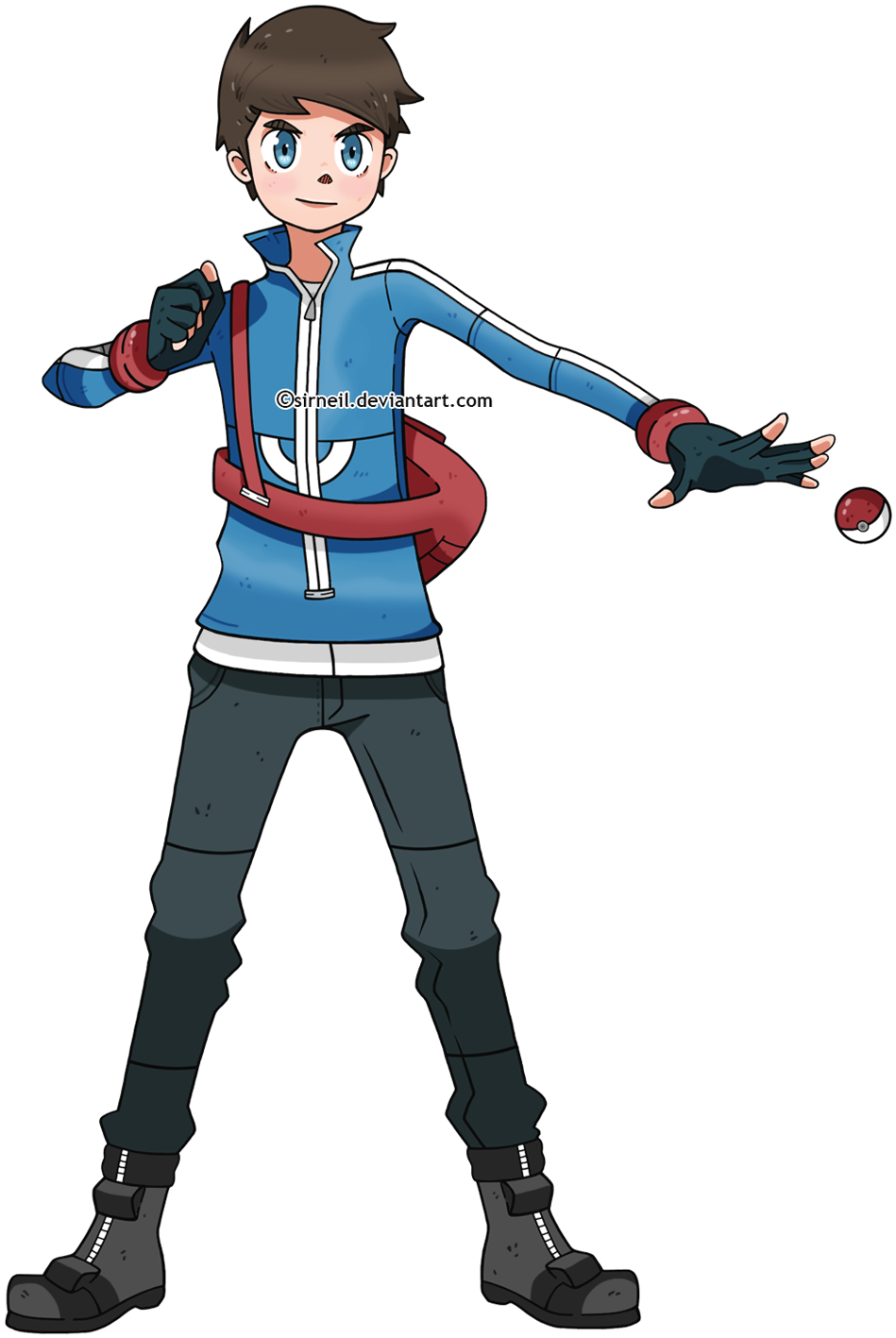 Download Male Pokemon Trainer By Sirneil-d6wip2a - If Australia Was A ...