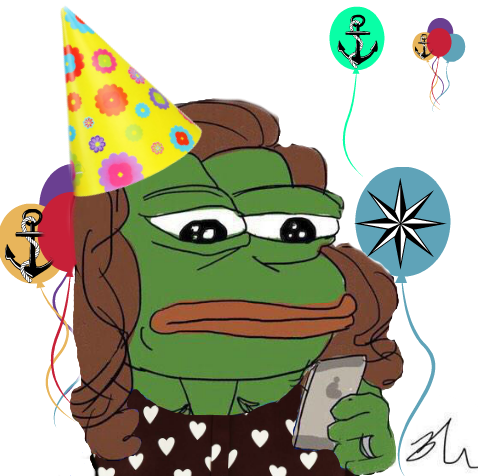 Download Birthday Party Pepe Png - Pepe Birthday PNG Image with No ...