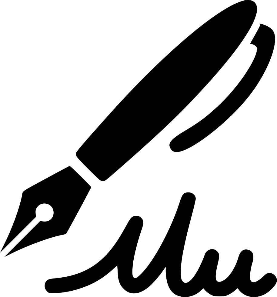 Pen Signature Comments - Signature Pen Logo Png - Free Transparent PNG ...