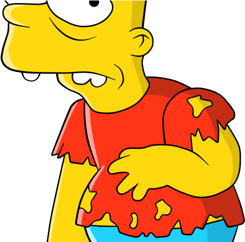 Download Bart Simpson Clipart Transparent Background - Simpsons ...