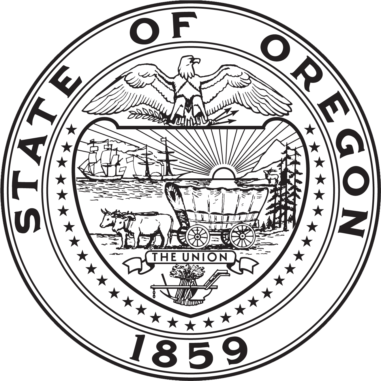 Download State Seal - Oregon State Treasury PNG Image with No ...