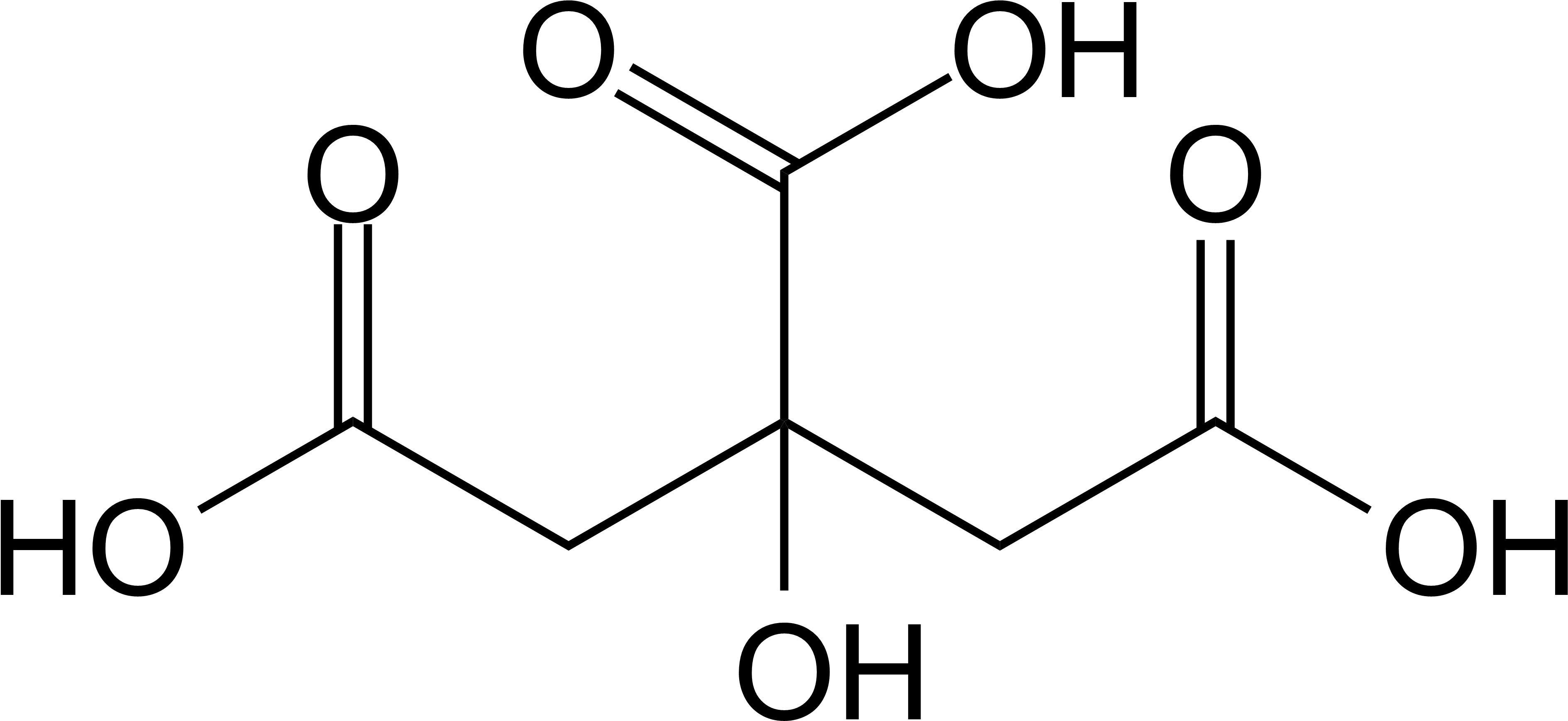 Download Citric Acid - Citric Acid Structure PNG Image with No ...
