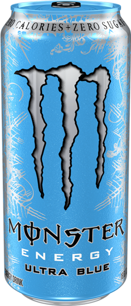 Download Monster Energy Ultra Blue - Monster Ultra Blue PNG Image with ...