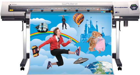 Download Wide Format Digital Print - Roland Sp 540i PNG Image with No ...