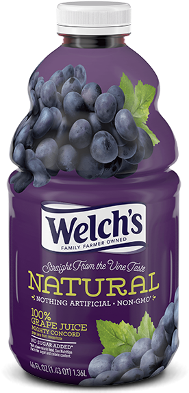 Download Thumbnail - Welch's Natural Grape Juice PNG Image with No ...