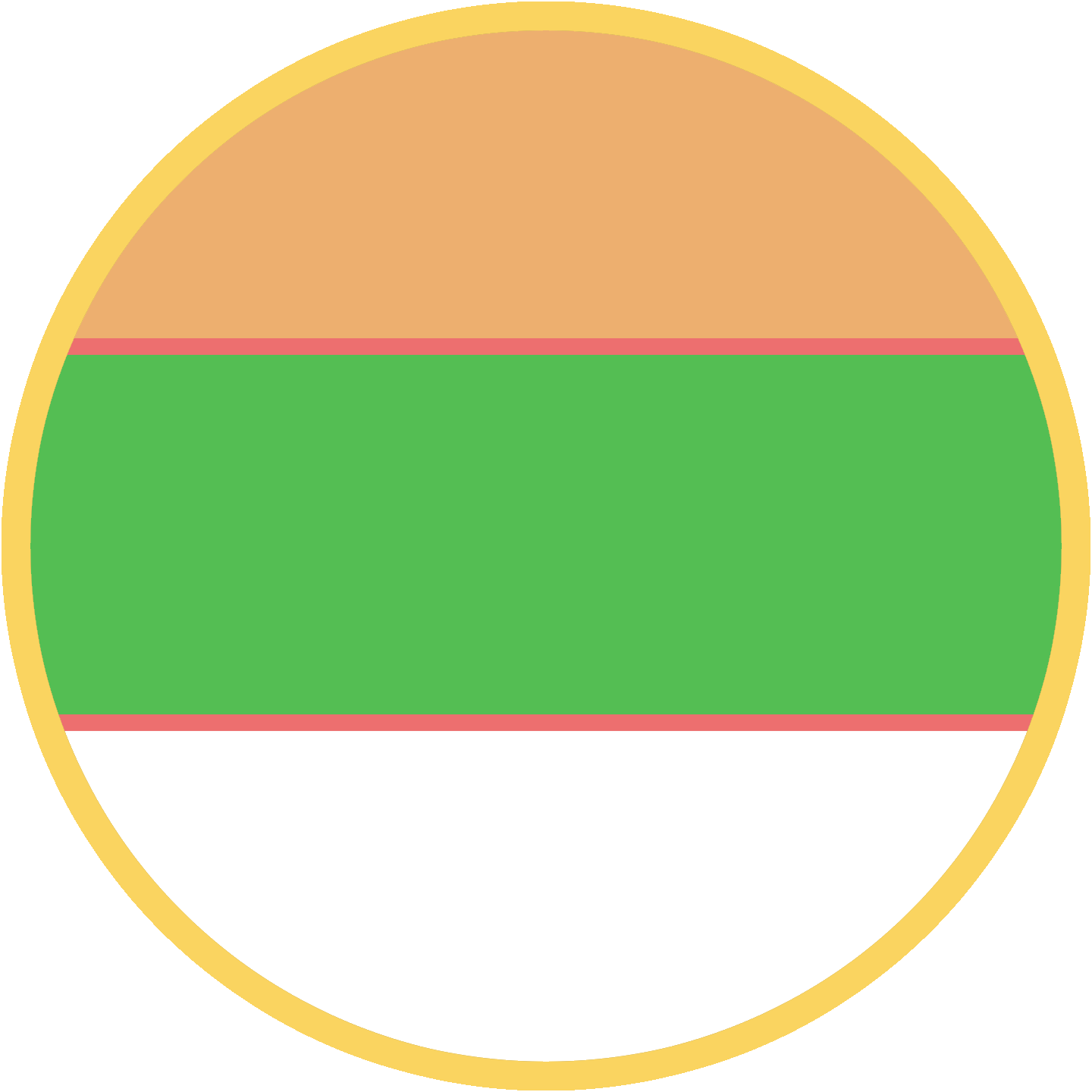 Download Hamalfite Tri Color - Circle PNG Image with No Background ...