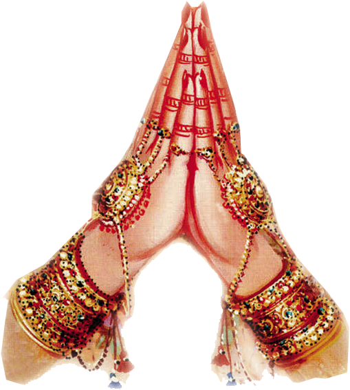 Aap Jo Padhare-namaskar - Namaste Hand - Free Transparent PNG Download ...