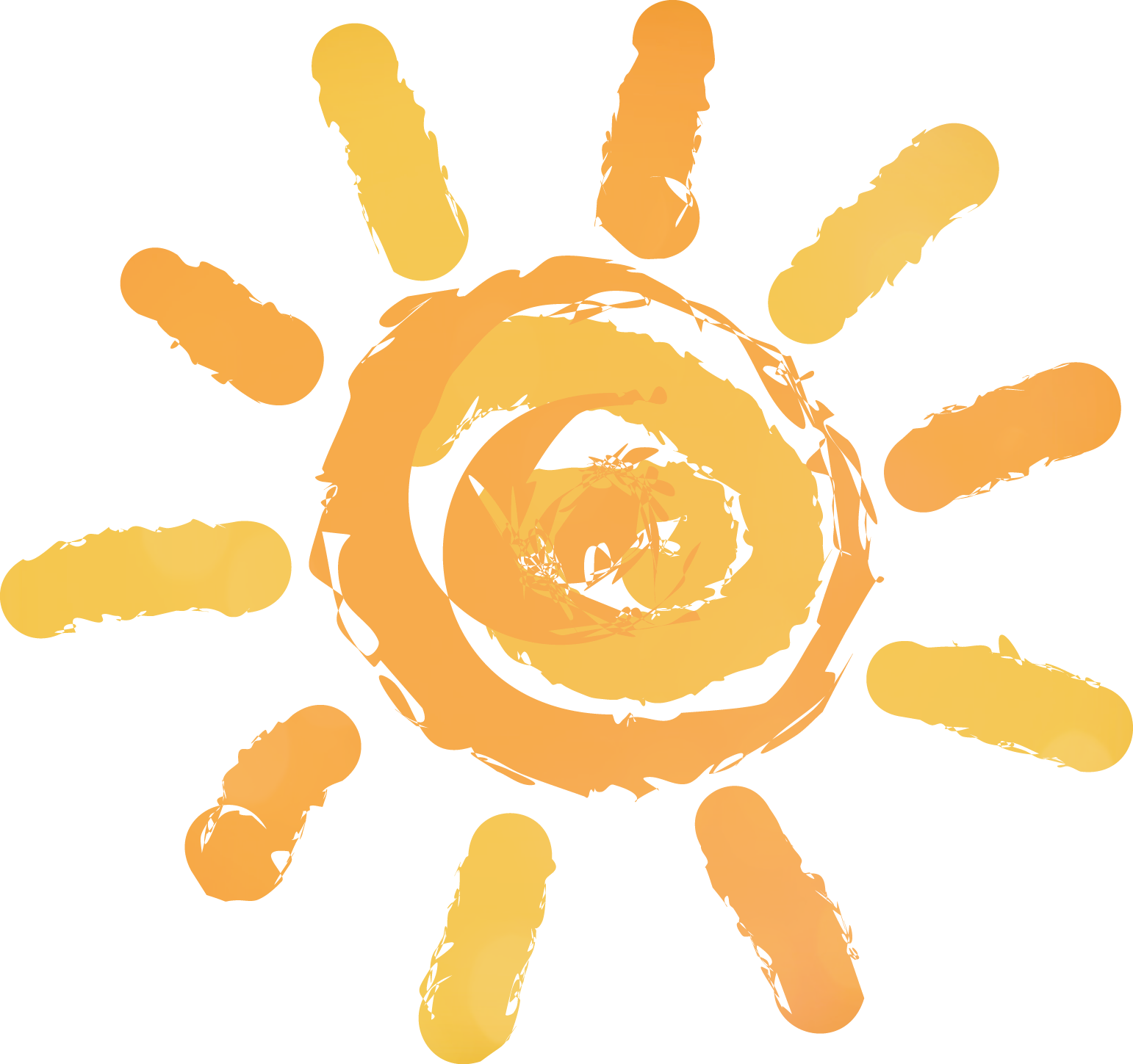 Vector Hand-drawn Cartoon Sun 1542*1449 Transprent - Vector Graphics ...