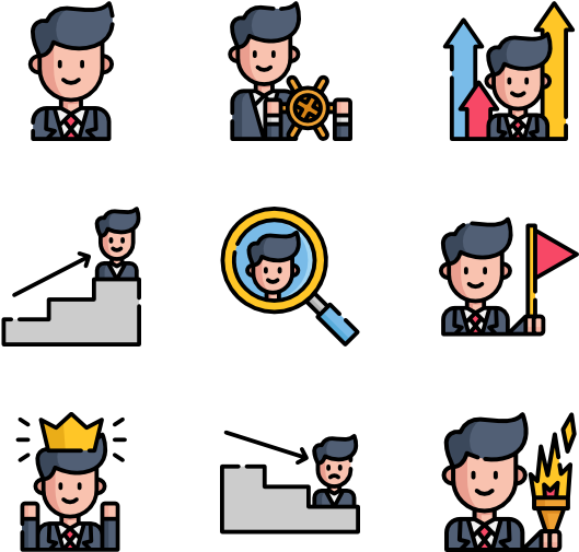 Download Leadership - Cartoon PNG Image with No Background - PNGkey.com