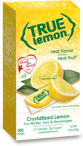 Download True Lemon - True Lemon 100-count PNG Image with No Background ...