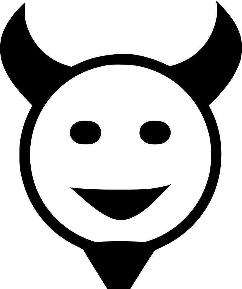 Hell Boy Smile Angry Smiley Comments - Free Transparent PNG Download ...