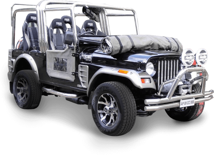 Download Thar Adventure Open Top - Thar Car Price In India PNG Image ...