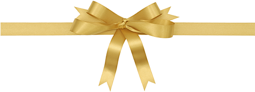 Gold Christmas Bow Png - Gift Ribbon - Free Transparent PNG Download ...