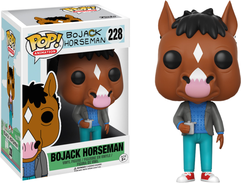 Download Bojack Horseman Pop Vinyl Figure - Bojack Pop PNG Image with ...
