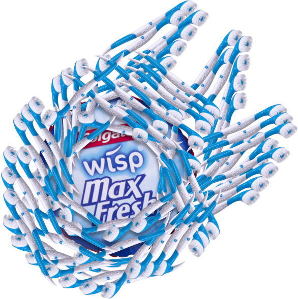 Colgate Wisp Png - Colgate Wisp Portable Mini-brush Max Fresh ...