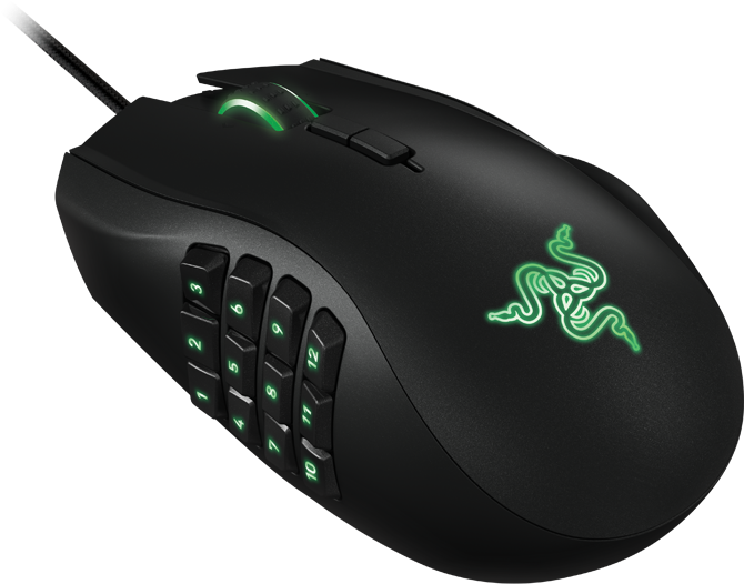 Gaming Mice - Razer Naga - Razer Mouse - Free Transparent PNG Download ...