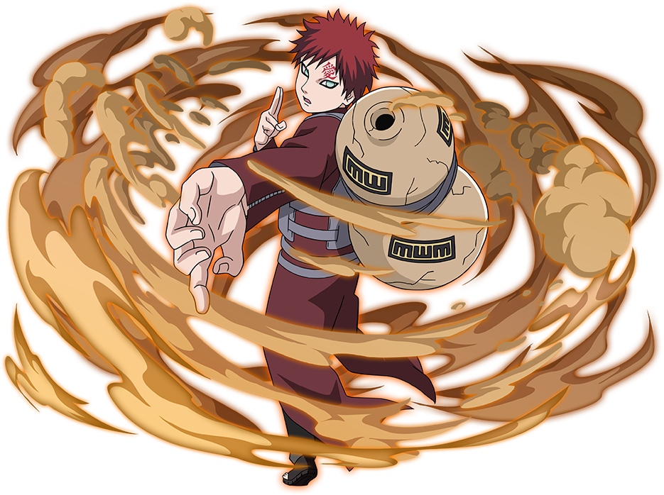 Gaara - Naruto Ultimate Ninja Blazing Gaara - Free Transparent PNG ...