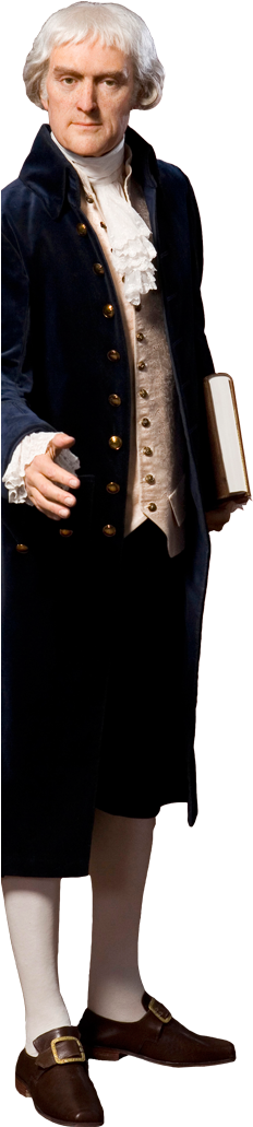 Download Thomas Jefferson - Thomas Jefferson Standing Up PNG Image with ...