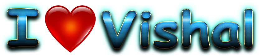 Download Vishal Love Name Heart Design Png Names - Nadir Name PNG Image ...