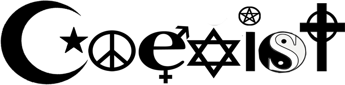 14455178419 56118bd8d6 O - Coexist Religions - Free Transparent PNG ...