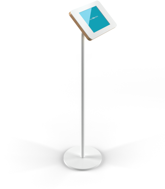Download White Tablet Stand Light - Sign PNG Image with No Background ...