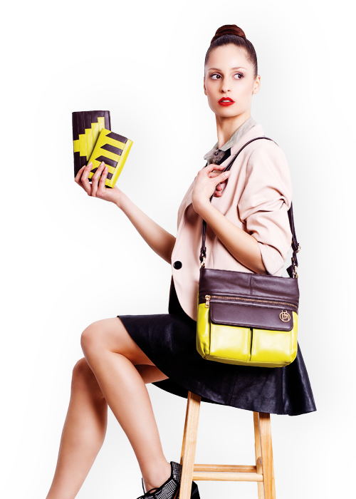 Download Leather Purses - Fashion Model With Purse Png PNG Image with ...