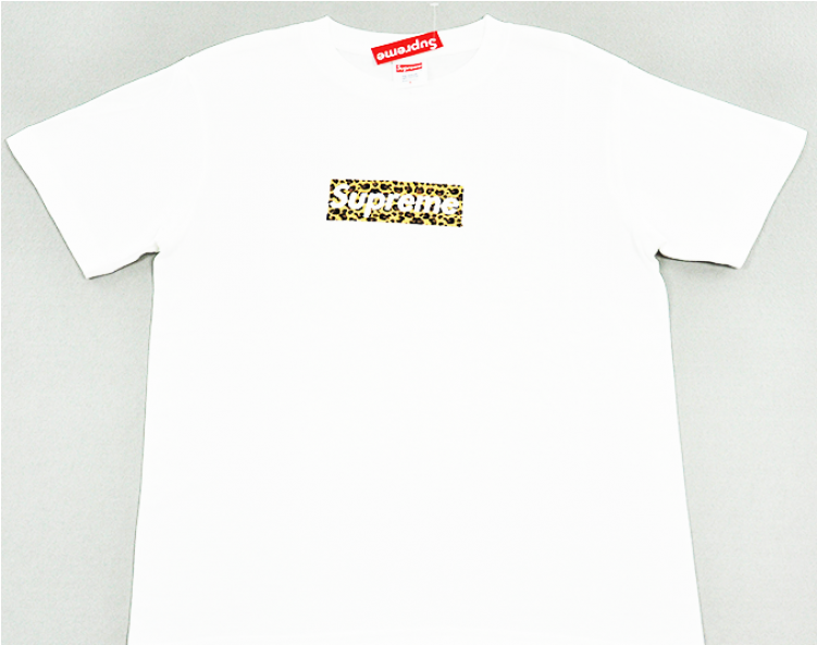Supreme Leopard Print Box Logo - Free Transparent PNG Download - PNGkey