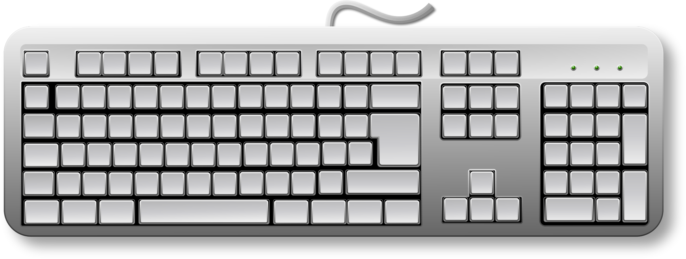 Download This Free Icons Png Design Of Blank Generic Keyboard PNG Image ...