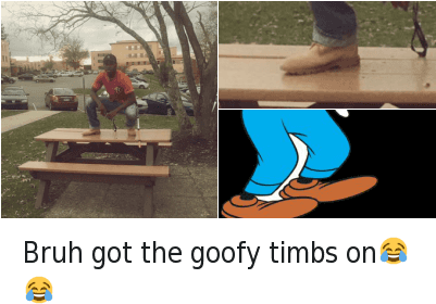 Download Bruh, Funny, And Shoes - Goofy PNG Image with No Background ...