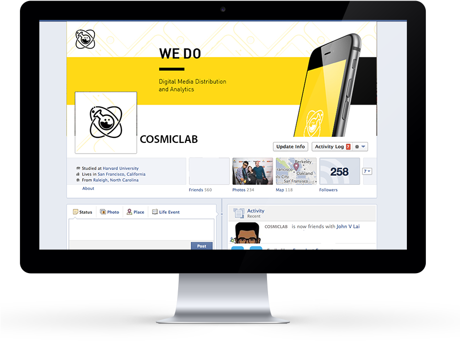 Facebook Cover Design - Capa De Facebook Design - Free Transparent PNG ...