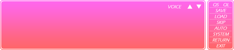 In This Familiar Text Box, The In-game Menu Is In A - Visual Novel ...