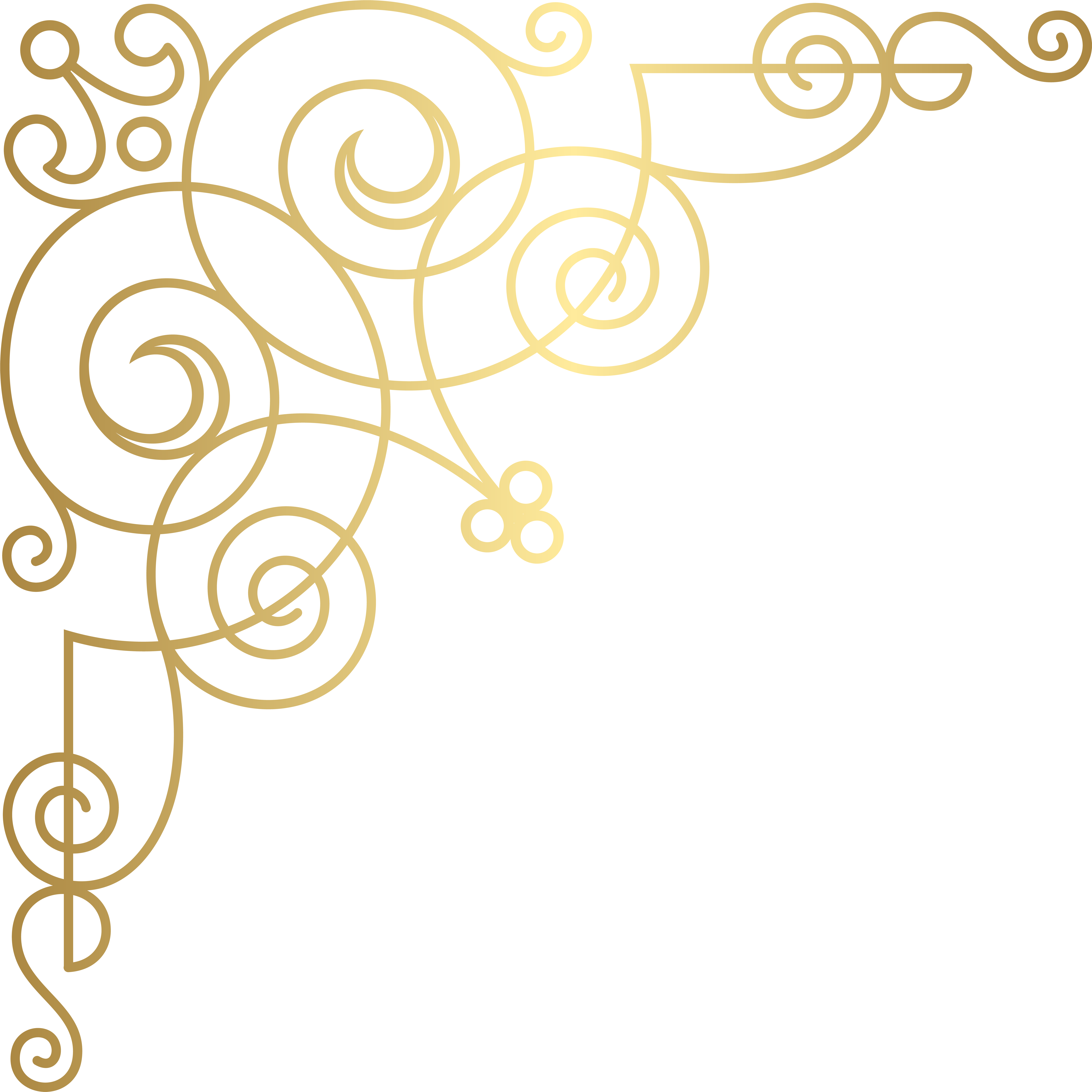 Download Filigree Clipart Filigree Square PNG Image with No Background ...