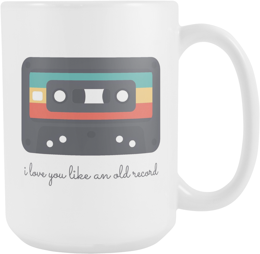 Download 'i Love You Like An Old Record' Love Quotes White Mug - Mug ...
