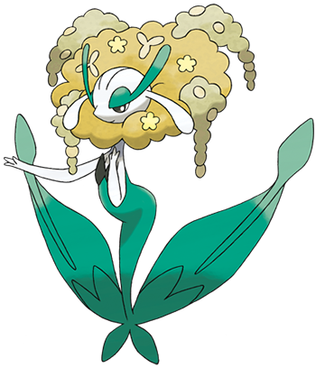 Download 671 Florges Yellow Flower - Florges Stats PNG Image with No ...