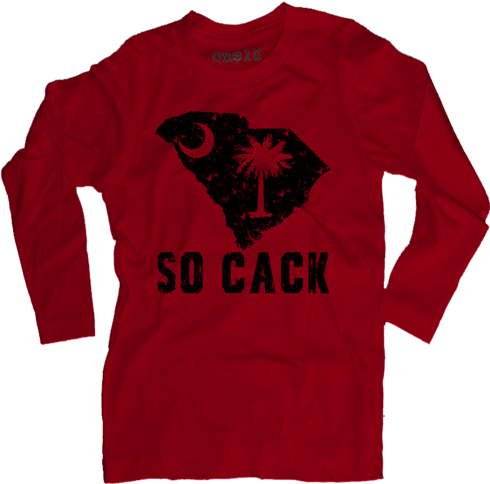 Download So Cack Long Sleeve T Shirt - South Carolina State Flag An ...