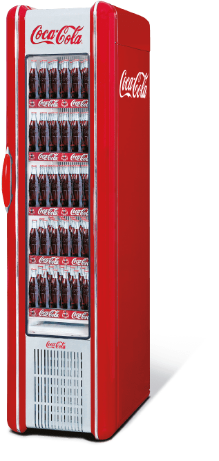 Retro Coca Cola Fridge - Free Transparent PNG Download - PNGkey