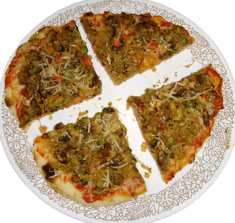 Download Leftover Cabbage Curry - Flatbread PNG Image with No ...