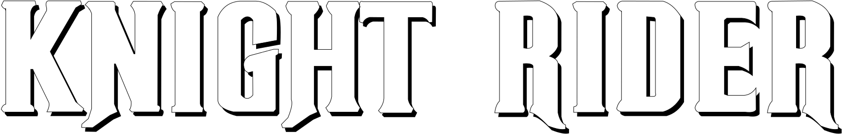 Download Knight Rider - Knight Rider Logo Png PNG Image with No ...