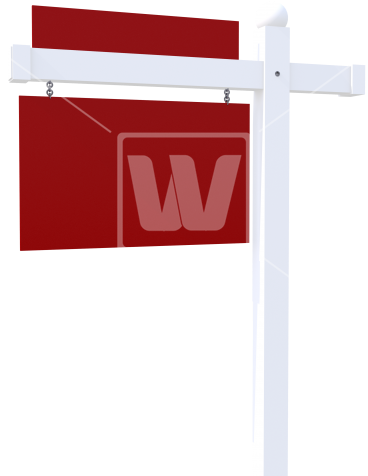 Download Real Estate Sign With Rider - Wooden Real Estate Signs Png PNG ...