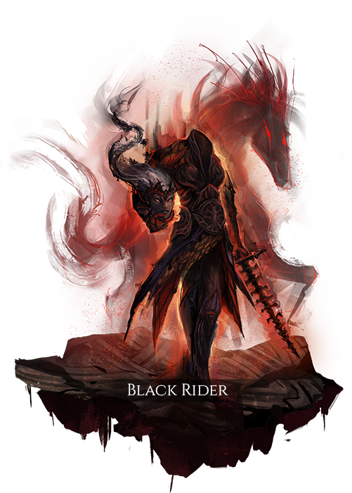 Download Black Rider - Illustration PNG Image with No Background ...