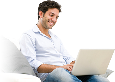 Download Laptop With Man Png - Man With Laptop Png PNG Image with No ...