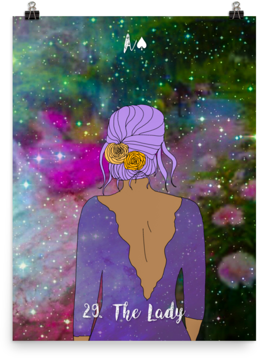 Download The Lenormand Lady Poster - Fairy PNG Image with No Background ...